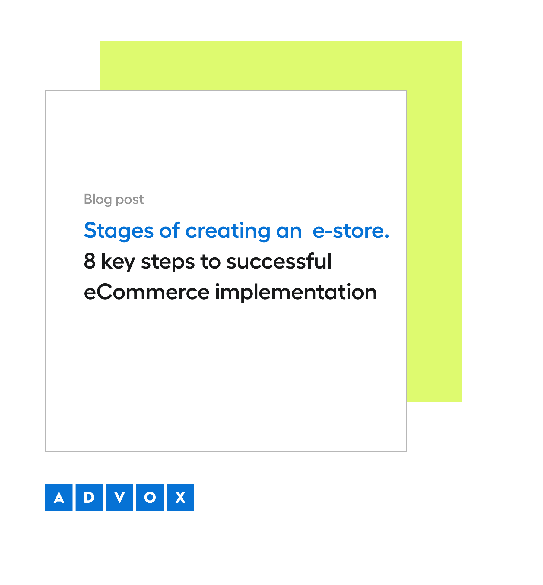 Stages of creating an online store - 8 key steps to successful ...