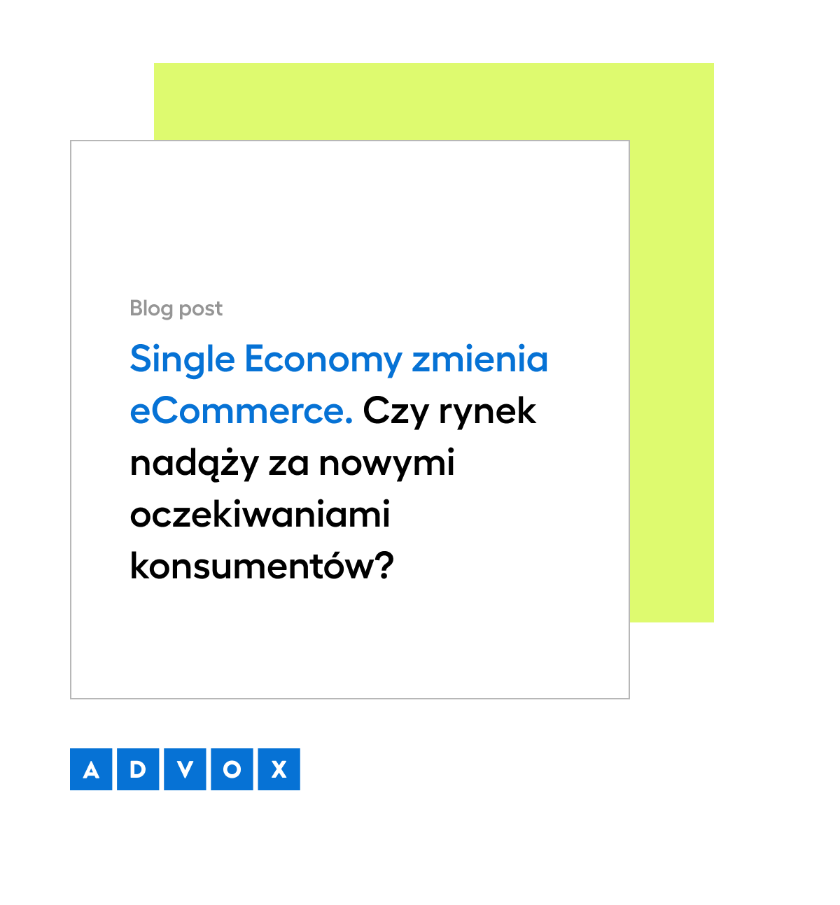 Single Economy zmienia eCommerce. Czy rynek nadąży za nowymi ...